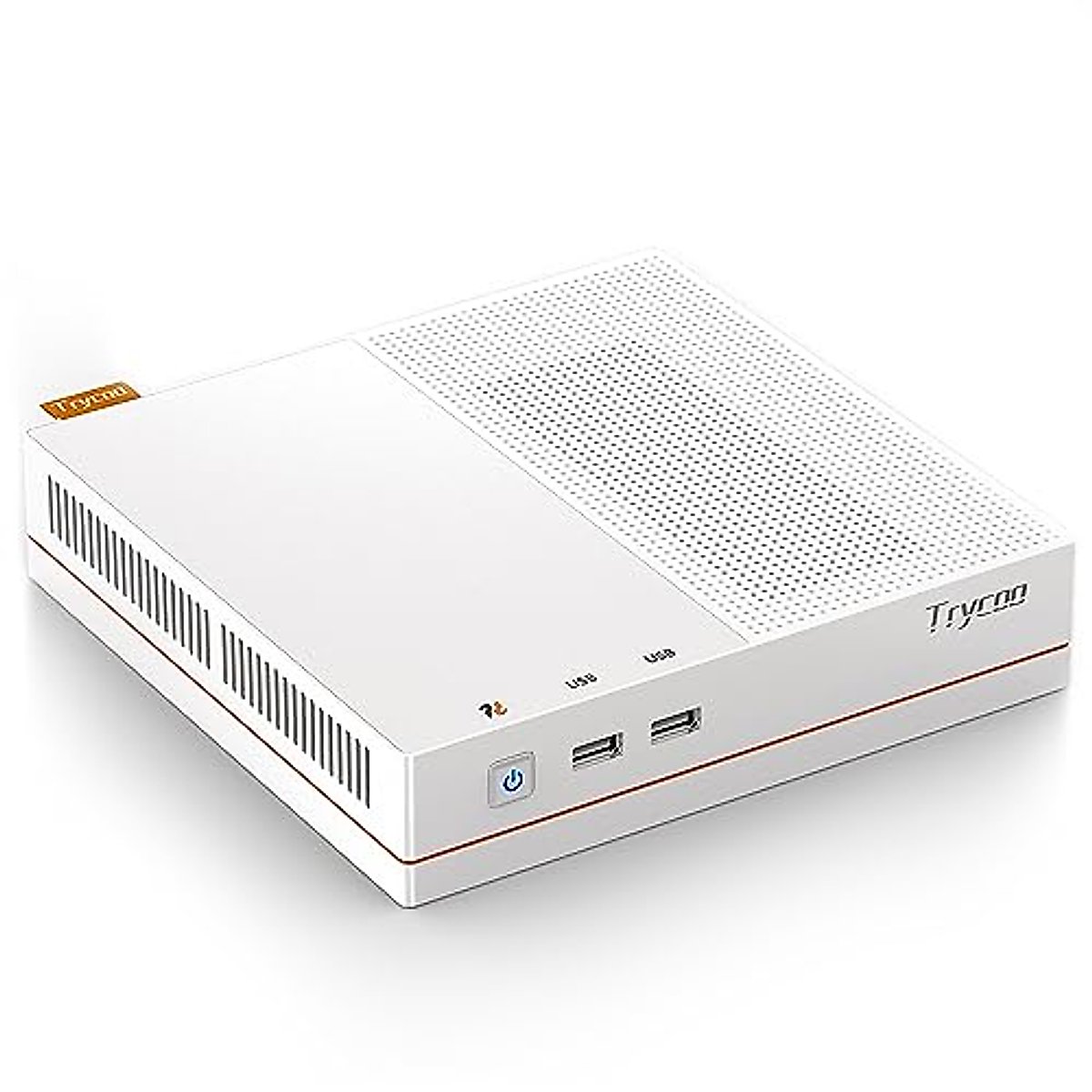 Trycoo HI-3 Mini Desktop Computers, 16GB RAM 512GB M.2 SSD Mini PC,Intel Core i5-11300H CPU and GeForce MX450 Graphics, Support 4K UHD/HDMI 2.0/LAN/Dual Wi-Fi 6