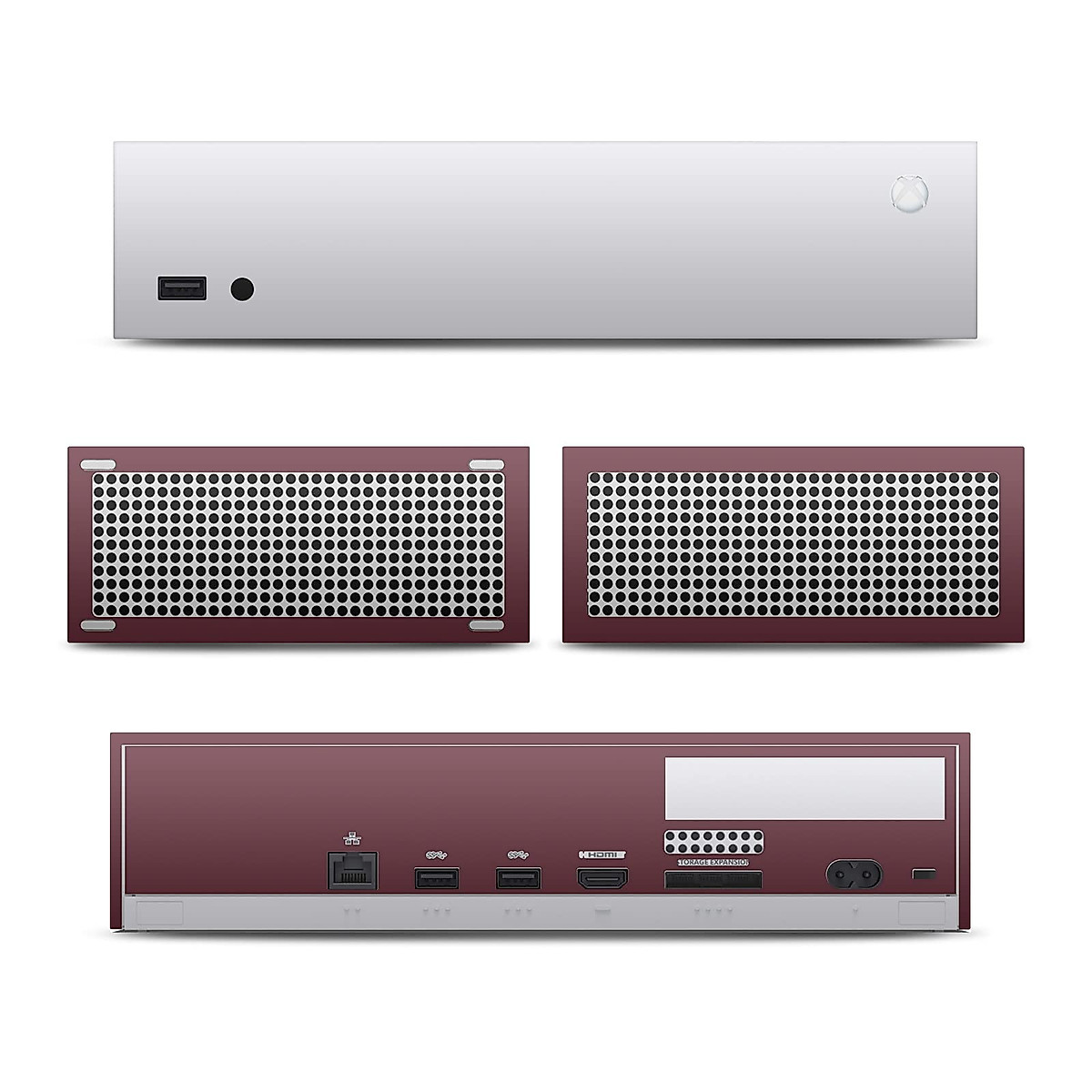 Head Case Designs Officially Licensed West Ham United FC Jersey 2020/21 Home Kit Vinyl Sticker Gaming Skin Case Cover Compatible with Xbox Series S Console