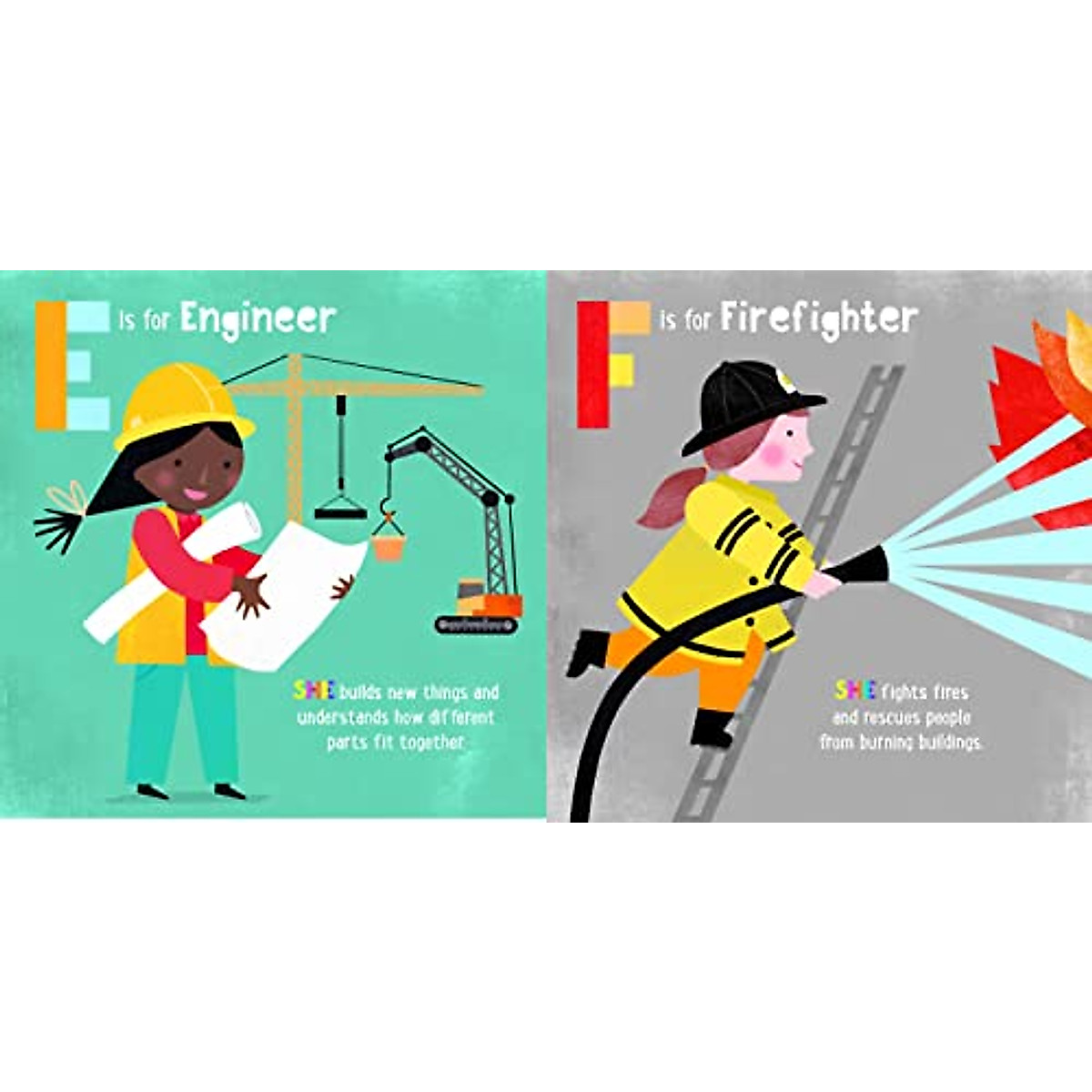 ABC for Me: ABC What Can She Be?: Girls can be anything they want to be, from A to Z (Volume 5) (ABC for Me, 5)