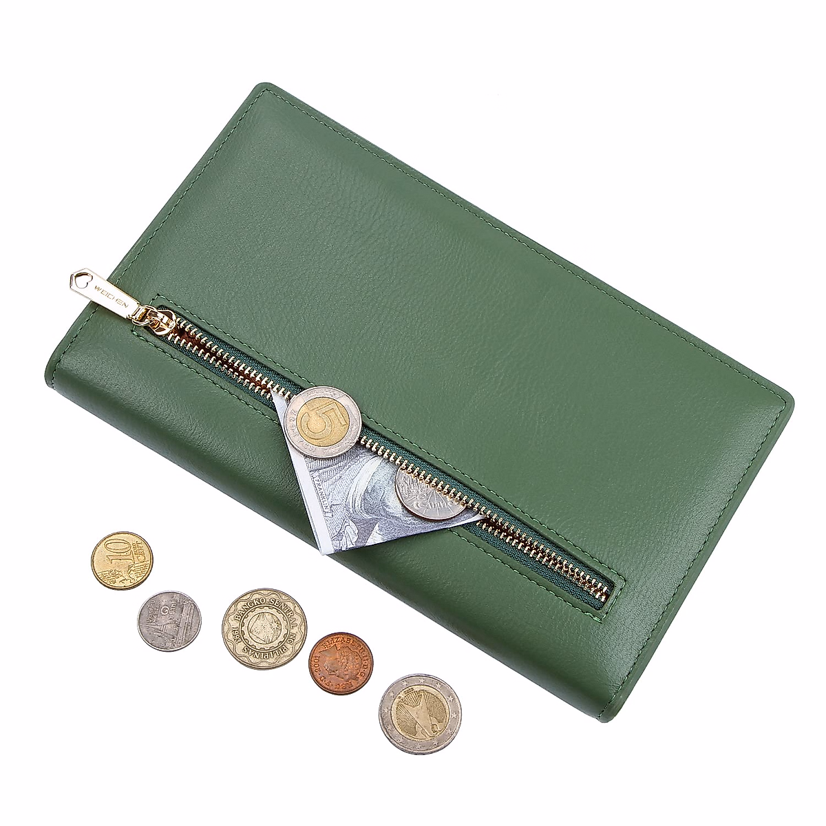 CYANB Small Crossbody Bags Purses for Women, Cellphone Bags Card Holder Wallet Purse Handbags Green