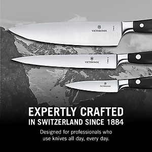 Victorinox 7.7243.3 Forged 3-Piece Chef's Knife Set, 8 Inch, Black