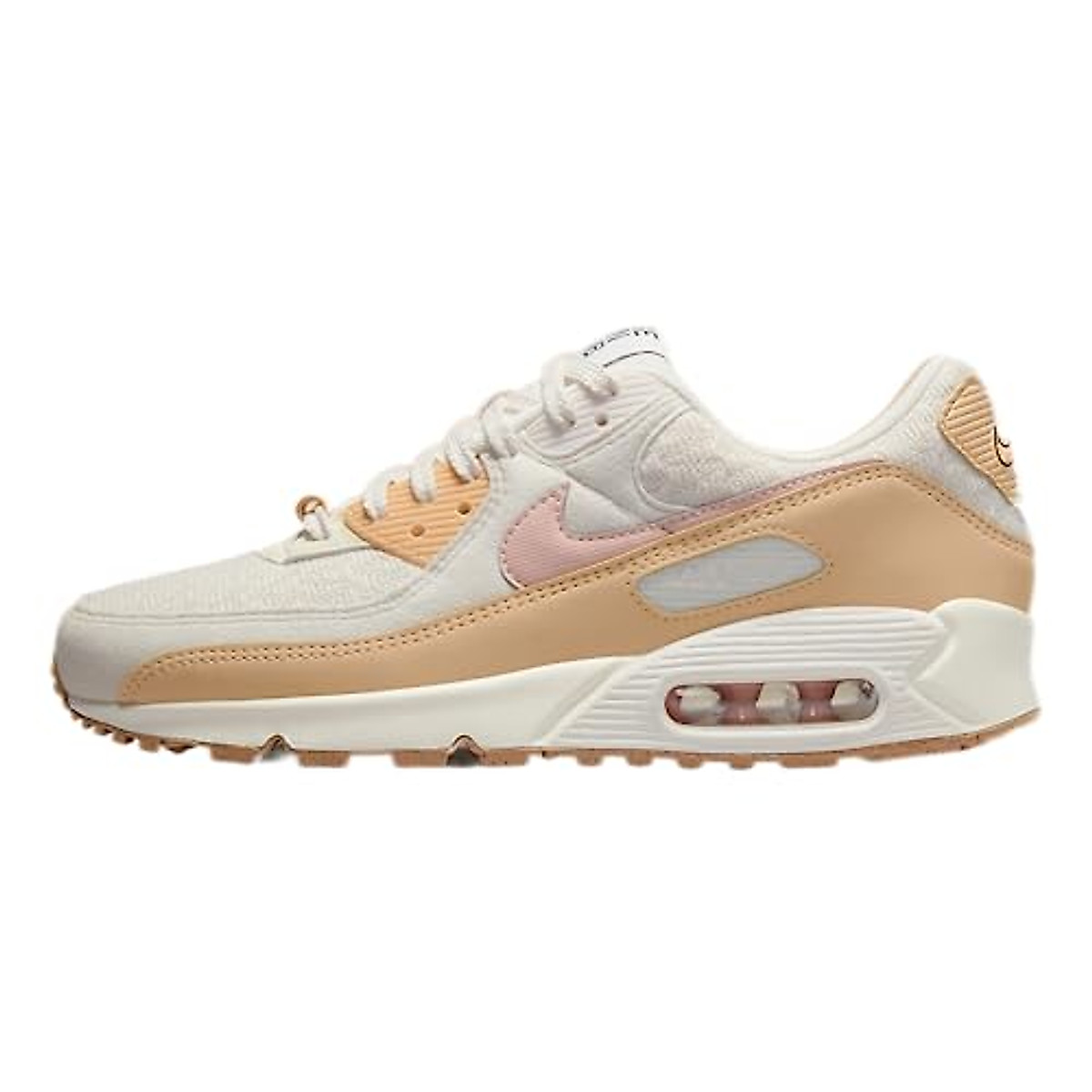Nike Women's Air Max 90 Shoes, Sail/Phantom/White Onyx/Arctic, 10