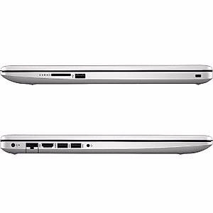 HP 2022 17.3" HD+ Display Laptop, 11th Gen Intel Core i3-1115G4(Up to 4.1GHz, Beat i5-1030G7), 16GB DDR4 RAM, 1TB HDD+128GB PCIe SSD, BluetoothI, Webcam, Windows 11, Silver, w/ 3in1 Accessories