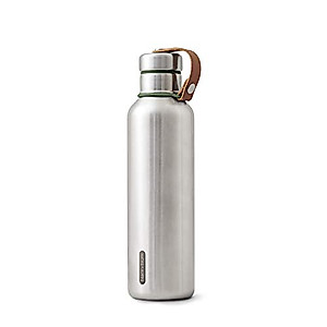 Black+Blum Insulated Water Bottle, Stainless Steel, Olive, Large