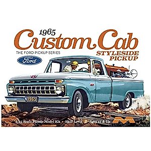 Moebius Models MMK1234 1:25 1965 Ford Custom Cab Styleside