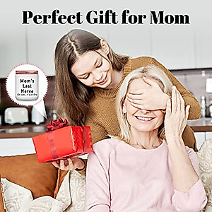 Gifts for Mom from Daughter Son, Funny Mothers Day Gift for Mom, Birthday Christmas Gifts for Best Mom Stepmom Mother in Law, Vanilla Scented Soy Candle, 7oz