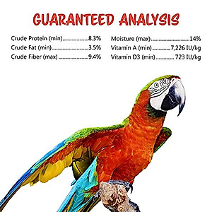 Vitakraft 3 Pack of Apricot & Cherry Crunch Sticks for Parrots, 2 Sticks Each