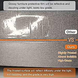 Furniture Protectors from Cats Couch Corner Protector for Anti Cats Scratch Protectors Deterrent for Furniture Tape XL - 8 Pack