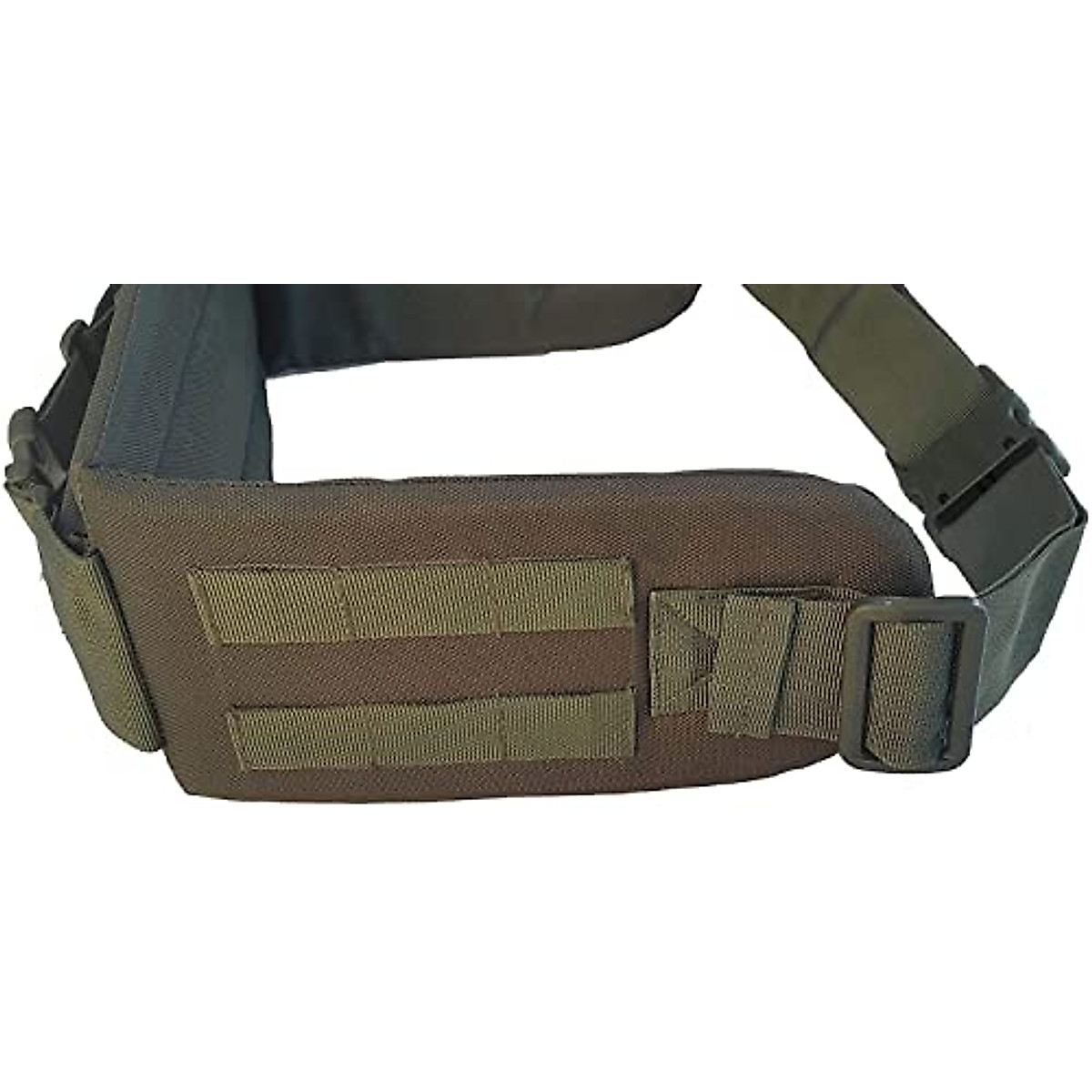 A.L.I.C.E Kidney Belt and Alice Kidney pad with Strap belt/tactical belt/Hip Belt/Kidney belt for framed rucksack LC-2/ALICE Pack olive green