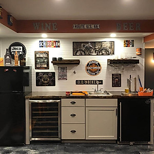 BAYABU Metal Tin Signs 0 Days Without Sarcasm Decorative Wall Sign Home Decor Plaque Poster for Pub Garden Indoor Beer 8 x 12 inches