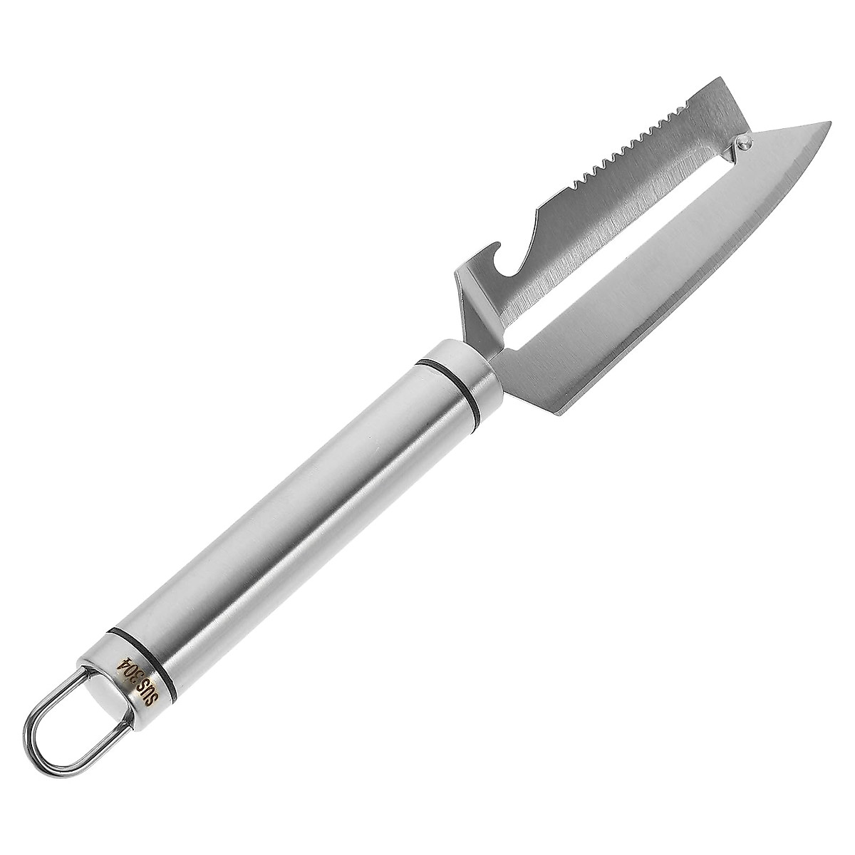 BESTONZON Multifunction Paring Knife Stainless Steel Peeler Gourd Grater Parer for Vegetable Fruit