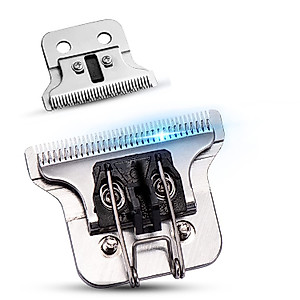 Roziapro Replacement Hair Clipper Blade, Stainless Steel, Fits Multiple Trimmer Models