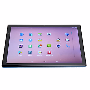 10 Inch Tablet 4G 5GWIFI Network Blue Tablet 8 Cores CPU IPS HD Large Screen for Travel (US Plug)