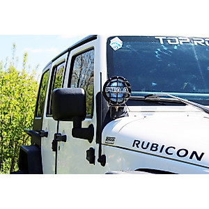 Votex Black Short Rubber 17 Inch Universal Antenna Kit - Easy Setup, Flexible & Durable Fits Cars, Trucks, SUVs