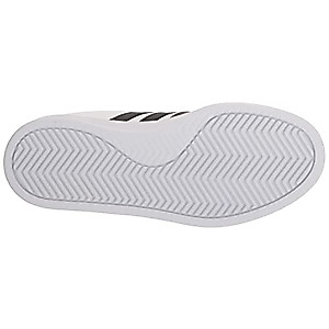 adidas Women's Grand Court 2.0 Tennis Shoe, FTWR White/Core Black/Core Black, 7