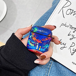 NA Case, Rick and Morty Personalise Custom Skin airpods case, for Apple AirPods Charging Case[Best Gift for Girl Boy], with Keychain (Rick and Morty)