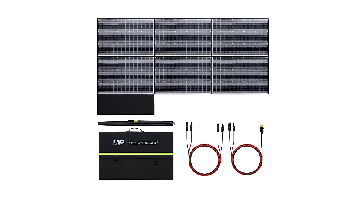 ALLPOWERS SP039 600W Portable Solar Panel - Efficient & Lightweight