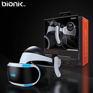 Bionik Mantis Attachable VR Headphones: Compatible with PlayStation VR, Adjustable Design, Connects Directly to PSVR, Hi-Fi Sound, Sleek Design, Easy Installation
