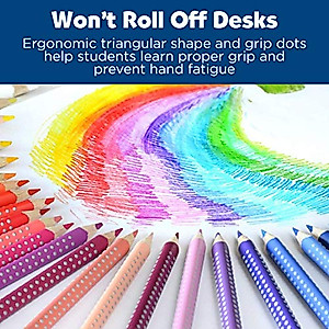 Faber-Castell - GRIP Watercolor EcoPencils - Premium Art Supplies For Kids (24 Count)