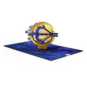 Lovepop Zodiac Sagittarius Birthday Pop-Up Card, 5 x 7” – Zodiac Birthday Card for Her– 3D Pop-Up Greeting Card – Horoscope Sign Sagittarius