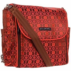 Petunia Pickle Bottom Women's Boxy Backpack Diaper Bag, Amarylis Roll