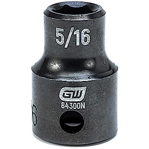 GEARWRENCH 44 Pc. 3/8" Drive 6 Point Standard & Deep Impact SAE/Metric Socket Set - 84916N