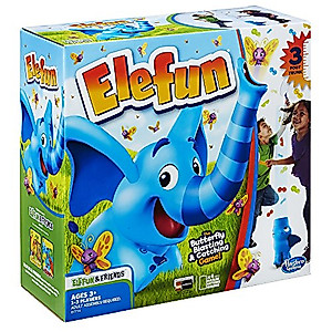 Hasbro Gaming Elefun and Friends Elefun Preschool Game With Butterflies and Music, Kids Games Ages 3 and Up, Board Games for Kids