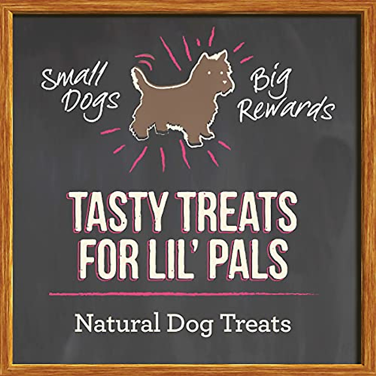 Merrick Lil' Plates Bitty Beef Recipe Grain Free Small Breed Dog Treats - 5 oz. Pouch