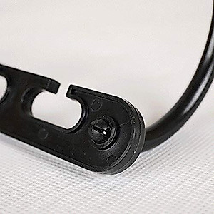 ExhilaraZ Hot New Clothes Trouser Hanger Plastic Multifunction Space Saving 5 Holes Rack Organizer Black