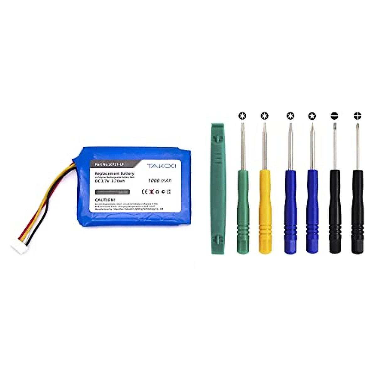 Youejoeq Replacement Battery for JBL Clip 3 / Clip 3AN / Clip 3SAND fits Part no L0721-LF (1000mAh)