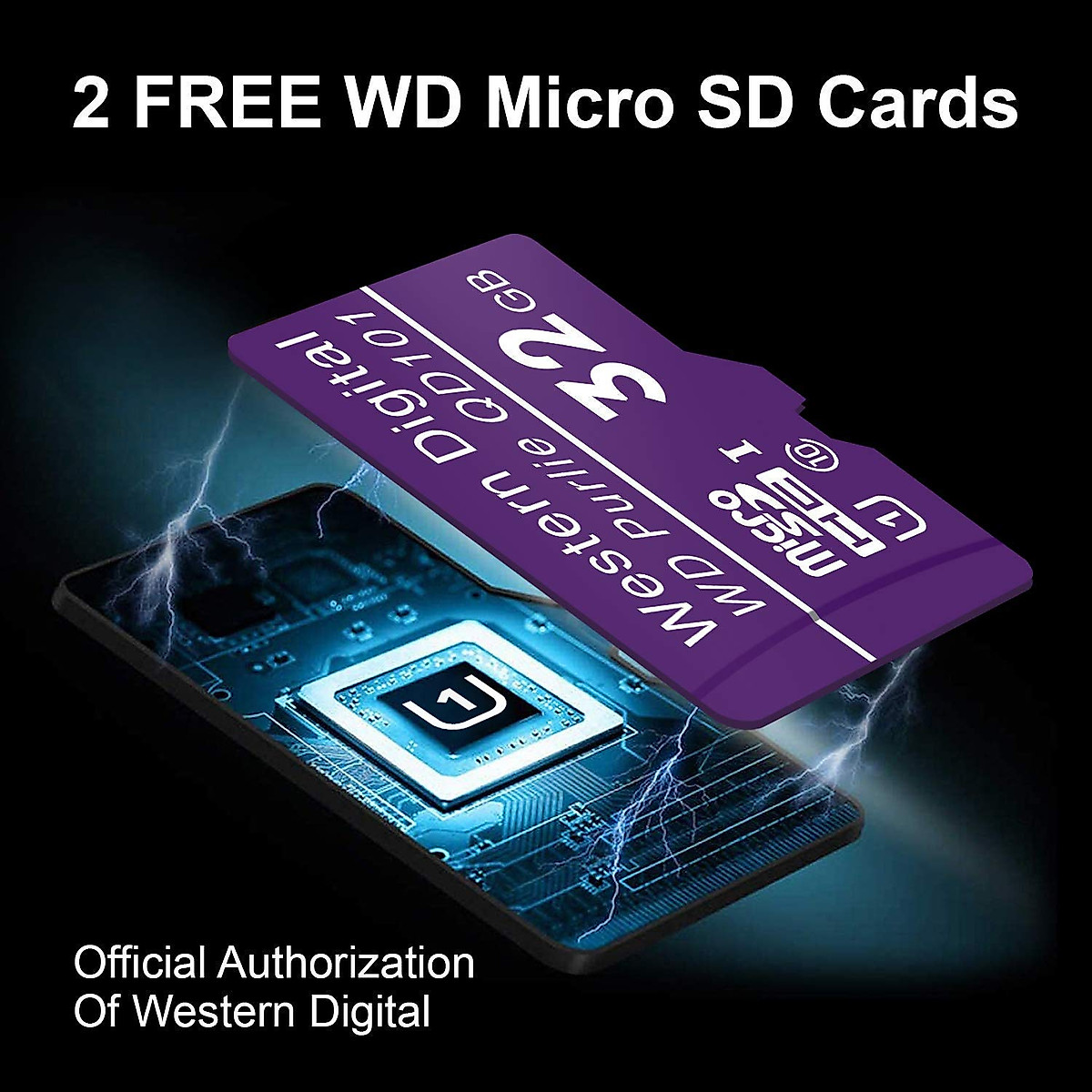 LaView Security Cameras for Home + 2X 32GB SD Cards,PT Home Security Camera System with Motion Detection,Two-Way Audio,Night Vision,Indoor WiFi Camera for Baby/pet,Alexa,USA Cloud Service