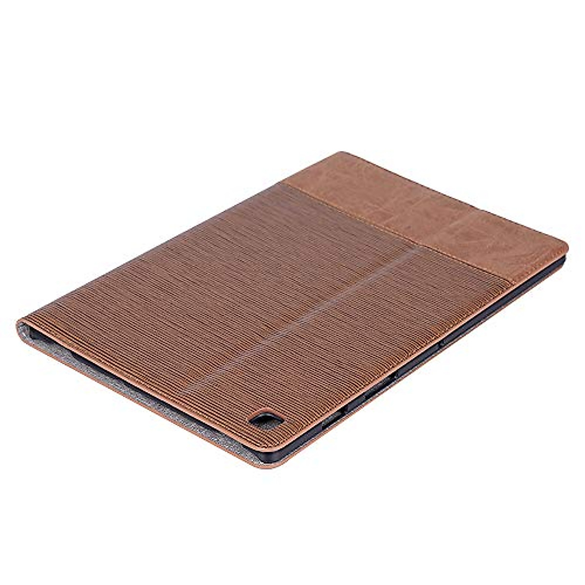 Galaxy Tab S6 Lite Case with Card Slot,elecfan Smart Stand Cover Luxury usiness Cover Protective Case with Card Slot Sleeve for Samsung Galaxy Tab S6 Lite 10.4 inch P610 P615 (Light Brown)