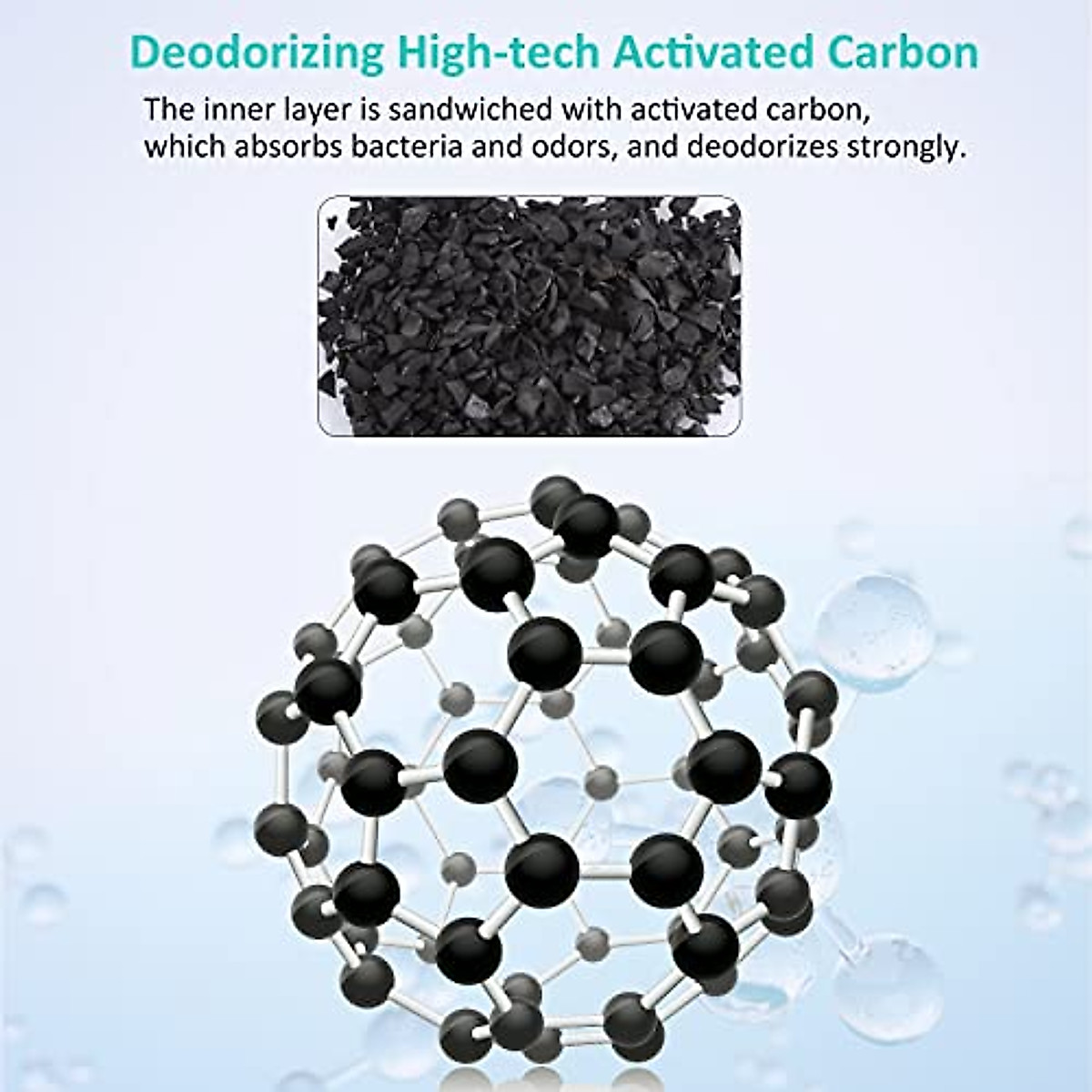 HiTauing 6 Pack PF-L Carbon Cartridge for Top Fin Silenstream PF20, PF30, PF40 and PF75 Power Filters
