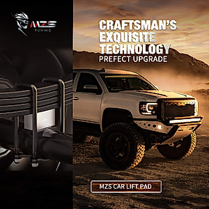 MZS Rear Leveling Kit 1" Lift Blocks Compatible with 1995-2023 Tacoma/1995-2021 Tundra 2WD 4WD