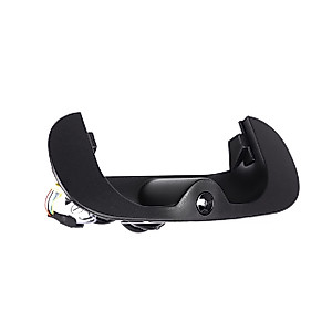 Master Tailgaters Black Tailgate Bezel with Backup Camera Replacement for Dodge Ram (1994-2001) | IP68 Waterproof | HD Camera | Parking Grid Lines Available | Easy to Install