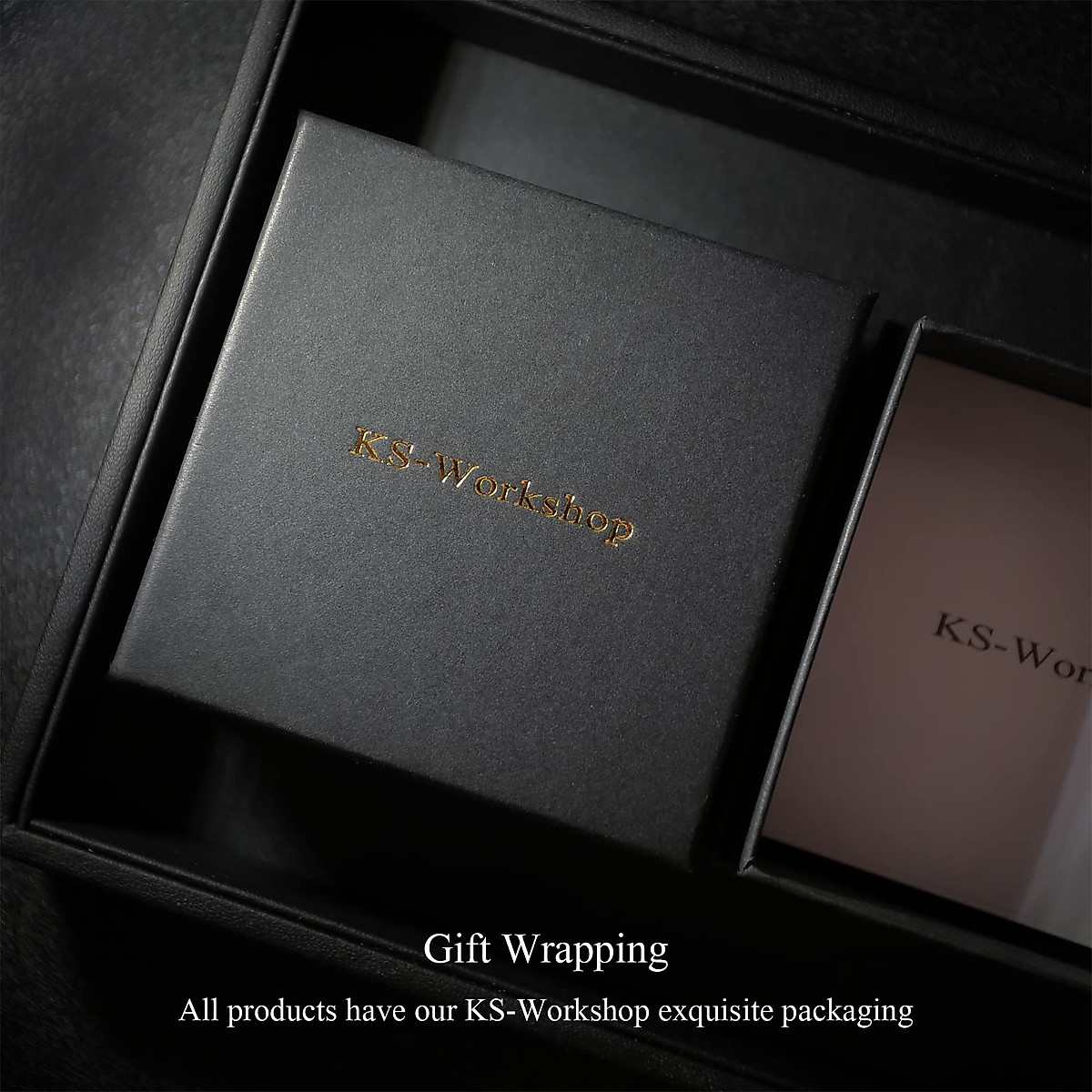 KS-WORKSHOP 108 Beads 6MM Wrap Bracelet for Women Handmade Stretch Long Chain Quality Stone Black Blue Sandstone Beaded Girls Charm Christ Pendant Semi-Precious Perfect Valentine's Gift Birthday