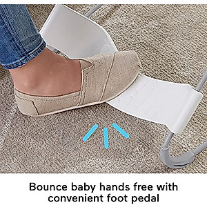 Fisher-Price See & Soothe Deluxe Bouncer - Hearthstone, soothing baby seat for infants and newborns [Amazon Exclusive]