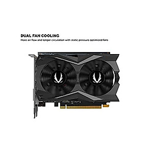 ZOTAC Gaming GeForce GTX 1650 Super Twin Fan 4GB GDDR6 128-Bit Graphics Card, Super Compact, Zt-T16510F-10L
