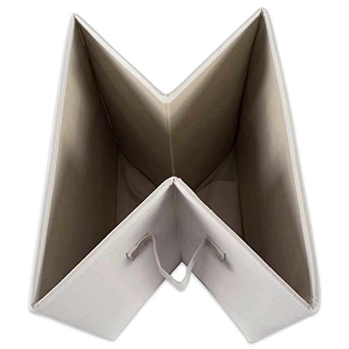 E-Living Store Collapsible Storage Bin Cube for Bedroom, Nursery, Playroom and More 13x13x13 - Swan