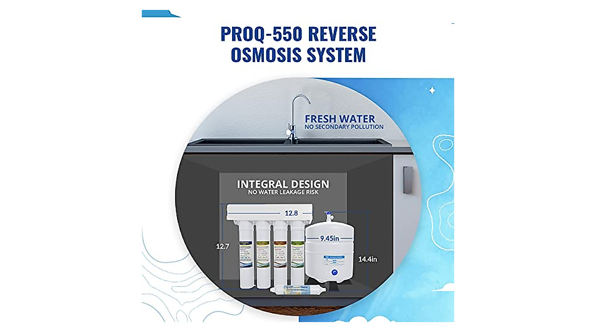 Puroflo ProQ-550 Water Filters - Easy & Fast Change