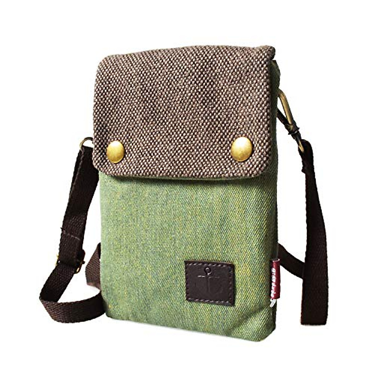 LassZone Women Small Crossbody Purse Cell Phone Pouch Coin Wallet Handbag Mini Tote Shoulder Bag for Smartphone