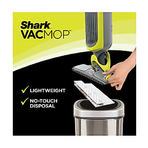 Shark VACMOP Cordless Hard Floor Vacuum Mop with Disposable VACMOP Pad, VM200