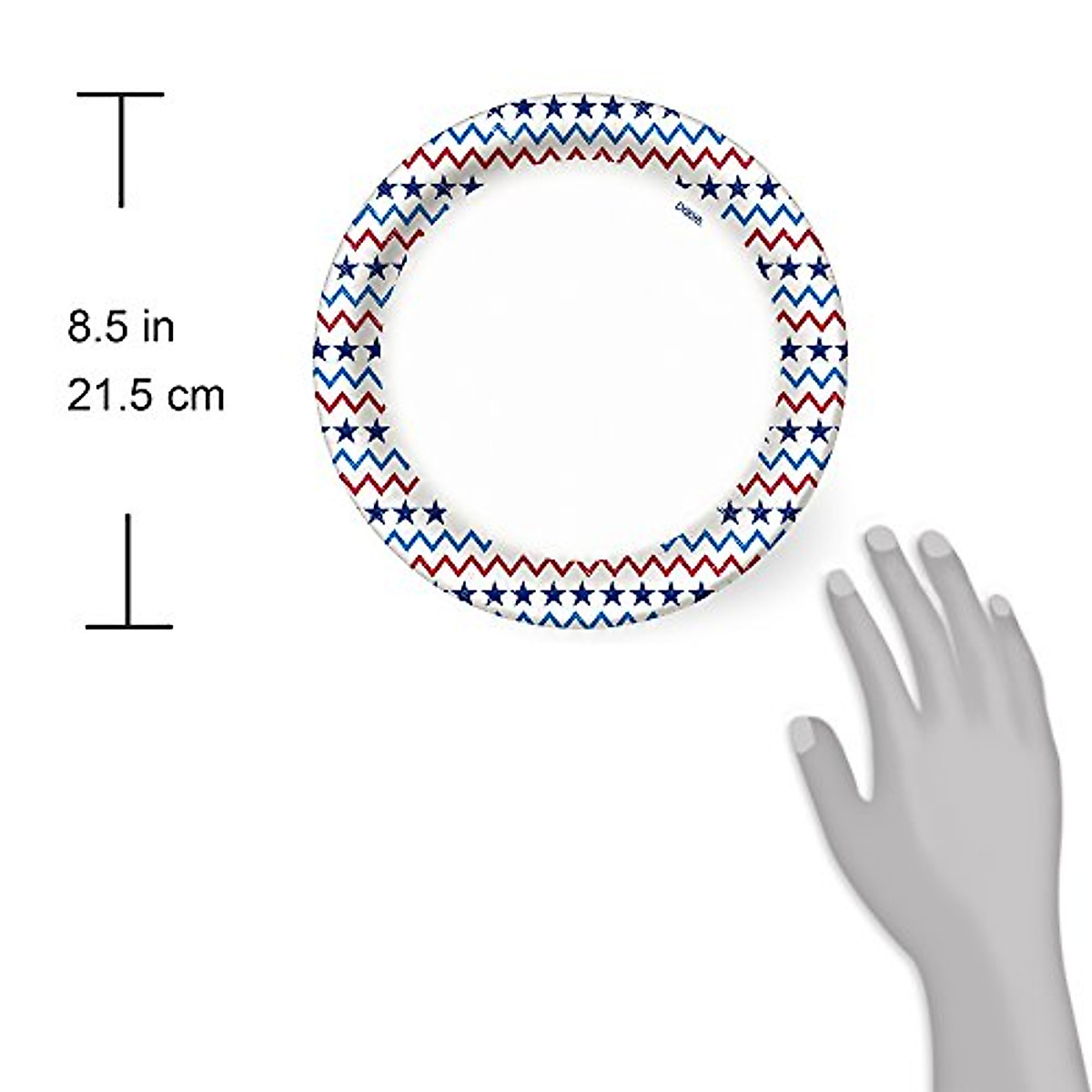 DIXIE® 8.5 INCH PAPER PLATES, 48 COUNT