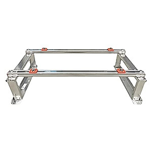 Air Conditioner Support Bracket, Heavy Duty Ground Stand Bracket for Ductless Mini Split Air Conditioner ,304 Stainless Steel Condenser Stand , Air Handler Stand Heat Pump Base Stand Floor Shelf