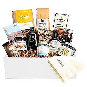 Aimyoo White Collapsible Gift Box with Magnetic Closure Lids 13.8x9x4.3 in, Large Bridesmaid Groomsman Proposal Boxes, Rectangle Present Box for Graduation Birthday Storage 1 Pack