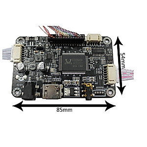 VSDISPLAY HD MI Audio LCD Controller Board VS-N5 V3 Work for 12.3 Inch 1920x720 HSD123KPW1-A30 HSD123KPW2-D10 LVDS Interface LCD Screen