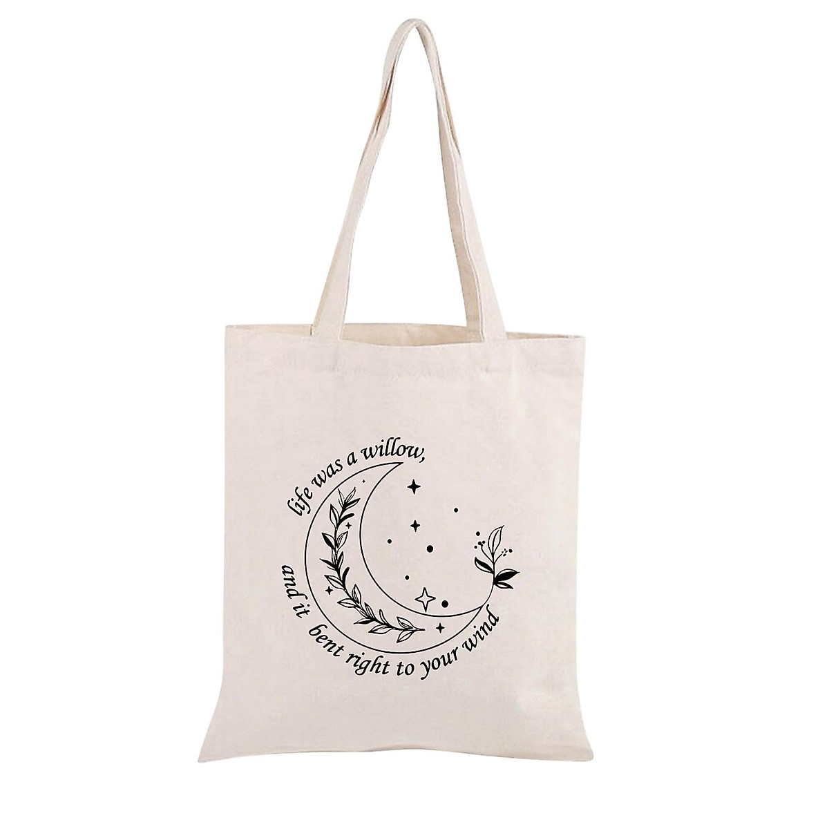 TOBGB Willow lyrics Gift Music Lover Tote Bag Song Lyrics Gift Singer's Merchandise (Willow tote)
