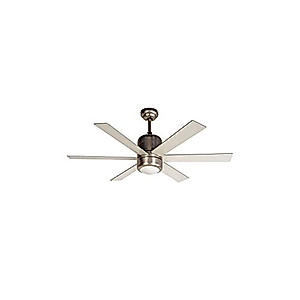 Hardware House 24-2479 Horizon Ceiling Fan, 48", Satin Nickel