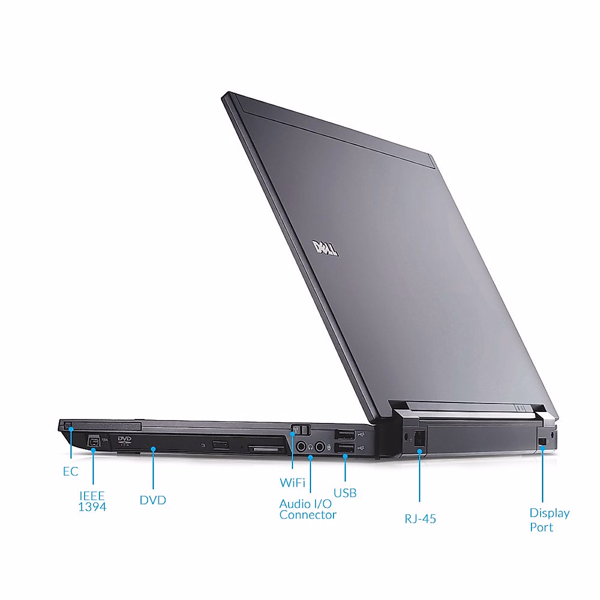 Dell E6410 Laptop Intel i5-520 2.4GHz 4GB Ram 128GB SSD Windows 10 Home (Renewed)