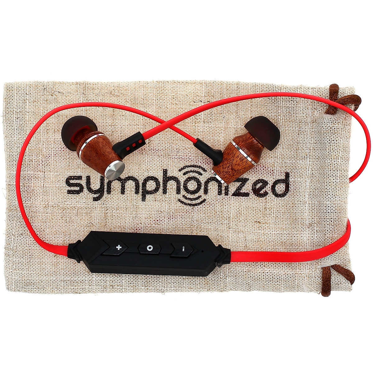 Symphonized Neckband Bluetooth Headphones - Wireless Sport Earbuds, Bluetooth Wireless Earbuds with Earhooks, Bluetooth Earbuds with Ear Hook, Running Earbuds, Neck Bluetooth Headphones Microphone